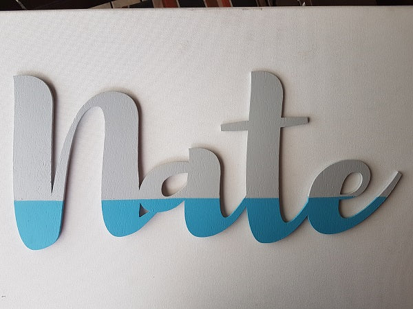 Scripted Name Signs – Mist Designs