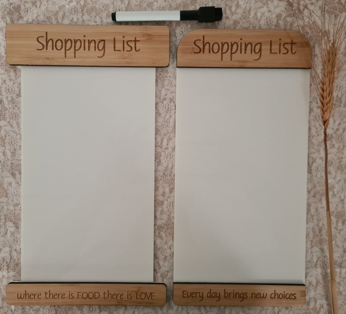 Personalised Shopping List | Magnetic Fridge Shopping Grocery List Org ...