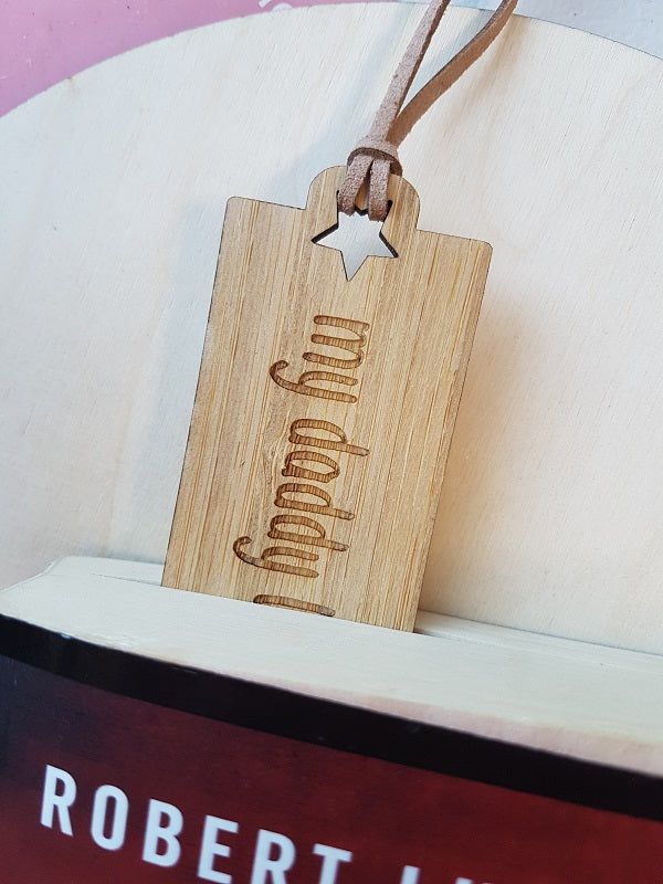 Wooden Bookmarks for Dad – Mist Designs
