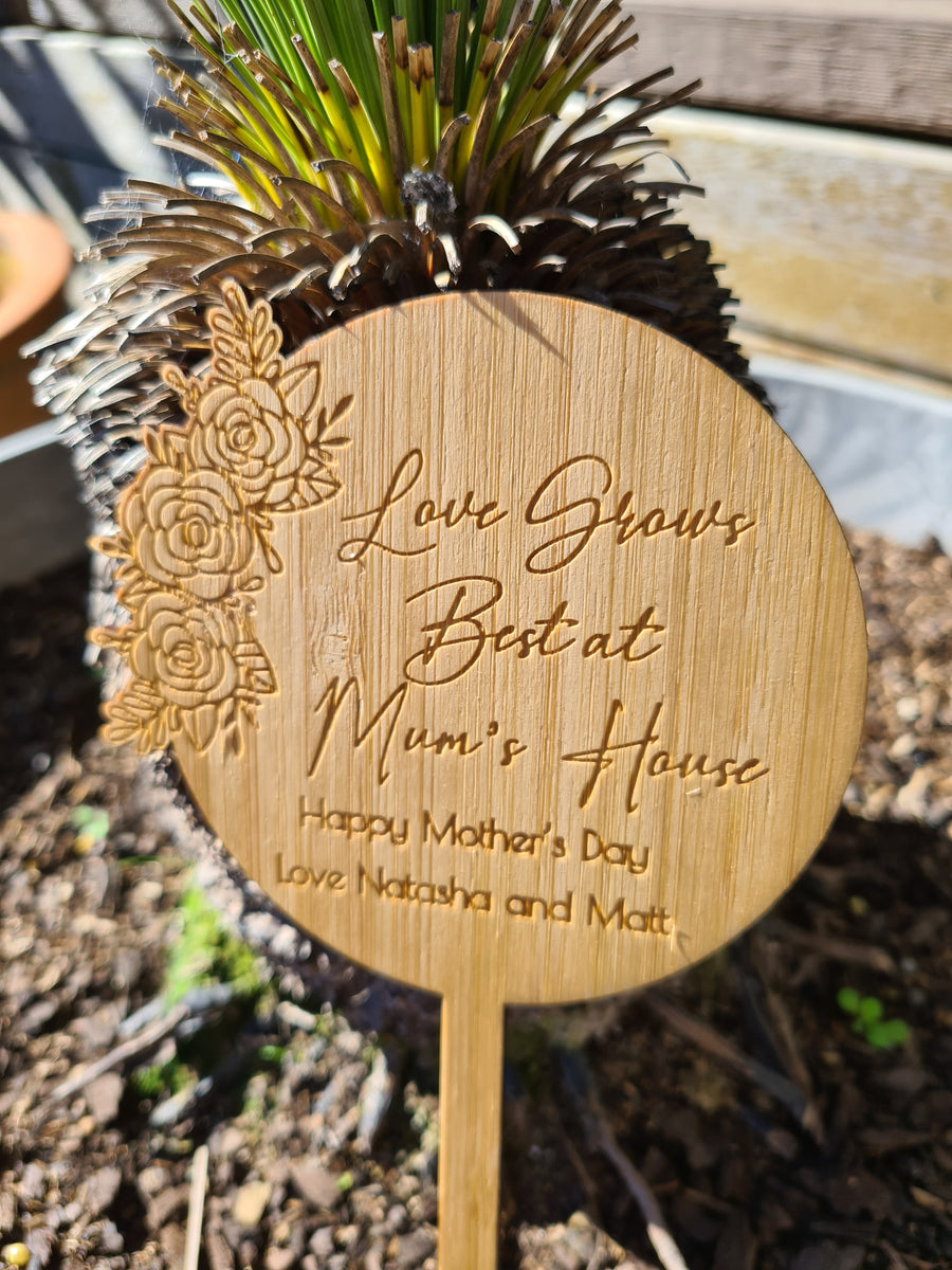 Planter Stick Floral Design Mist Designs